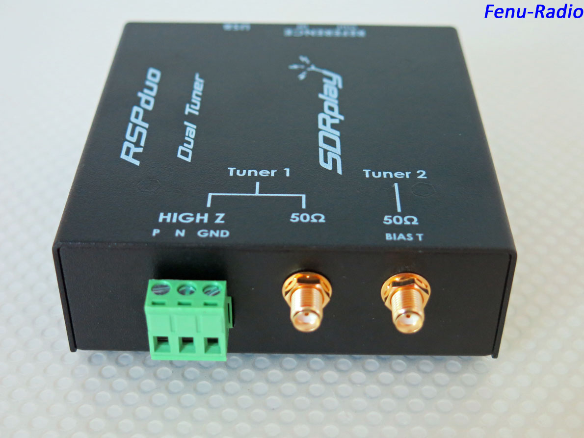 Fenu-Radio - SDRplay RSPduo